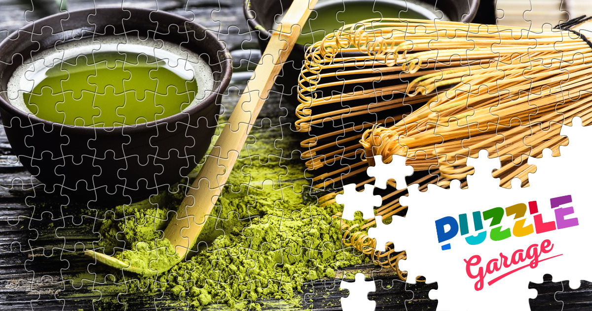 Matcha tea Jigsaw Puzzle (Home, Food) | Puzzle Garage