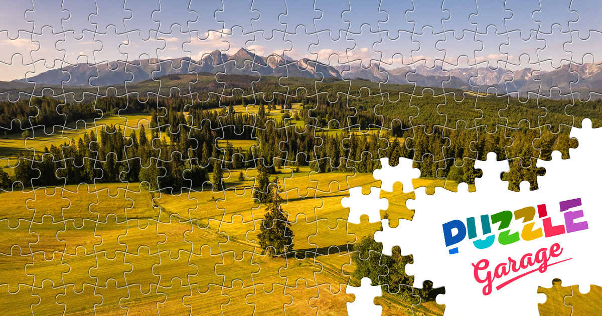 Meadows in the High Tatras Jigsaw Puzzle (Countries, Poland) | Puzzle ...
