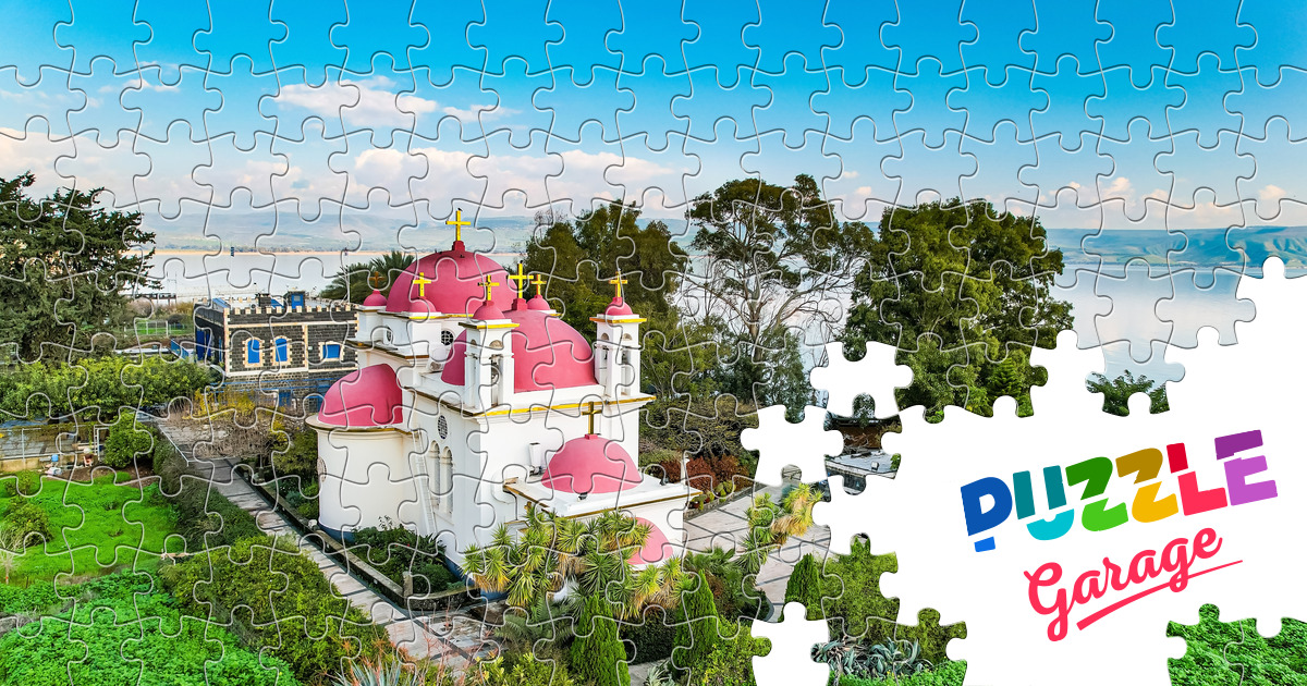 Monastery of the Holy Apostles, Capernaum Jigsaw Puzzle (Countries ...