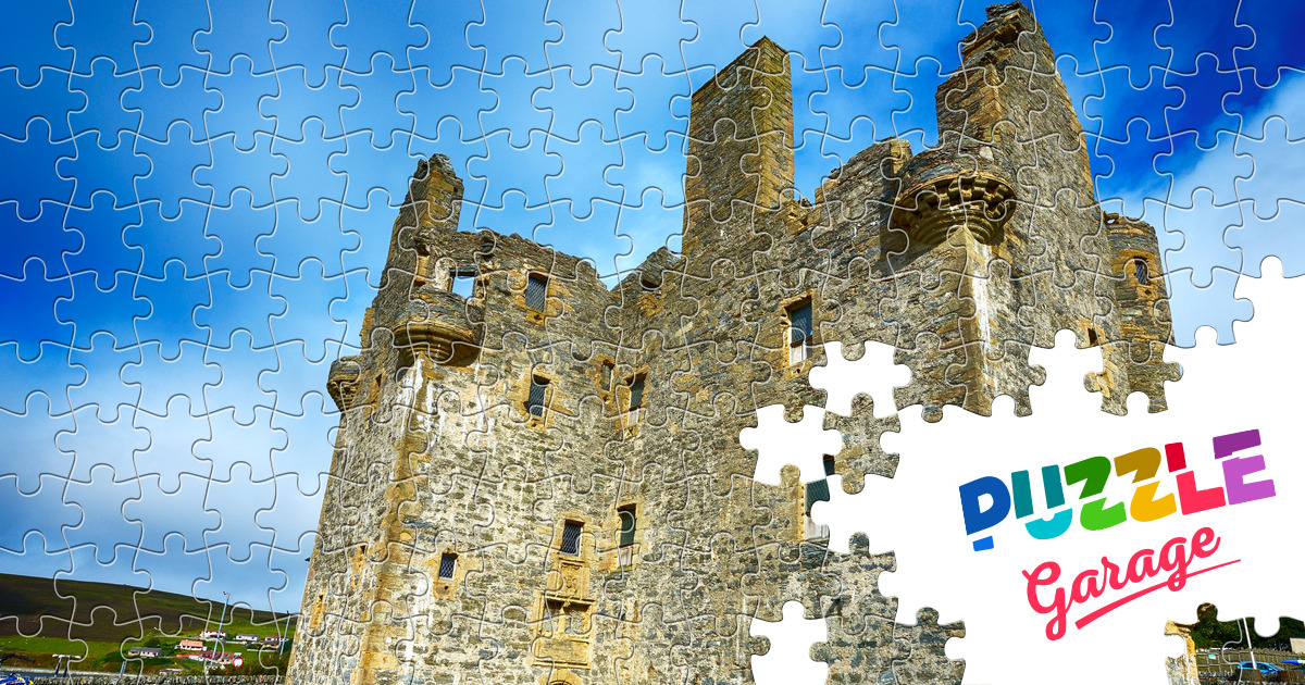 Scalloway Castle Jigsaw Puzzle (Architecture, Castles) | Puzzle Garage