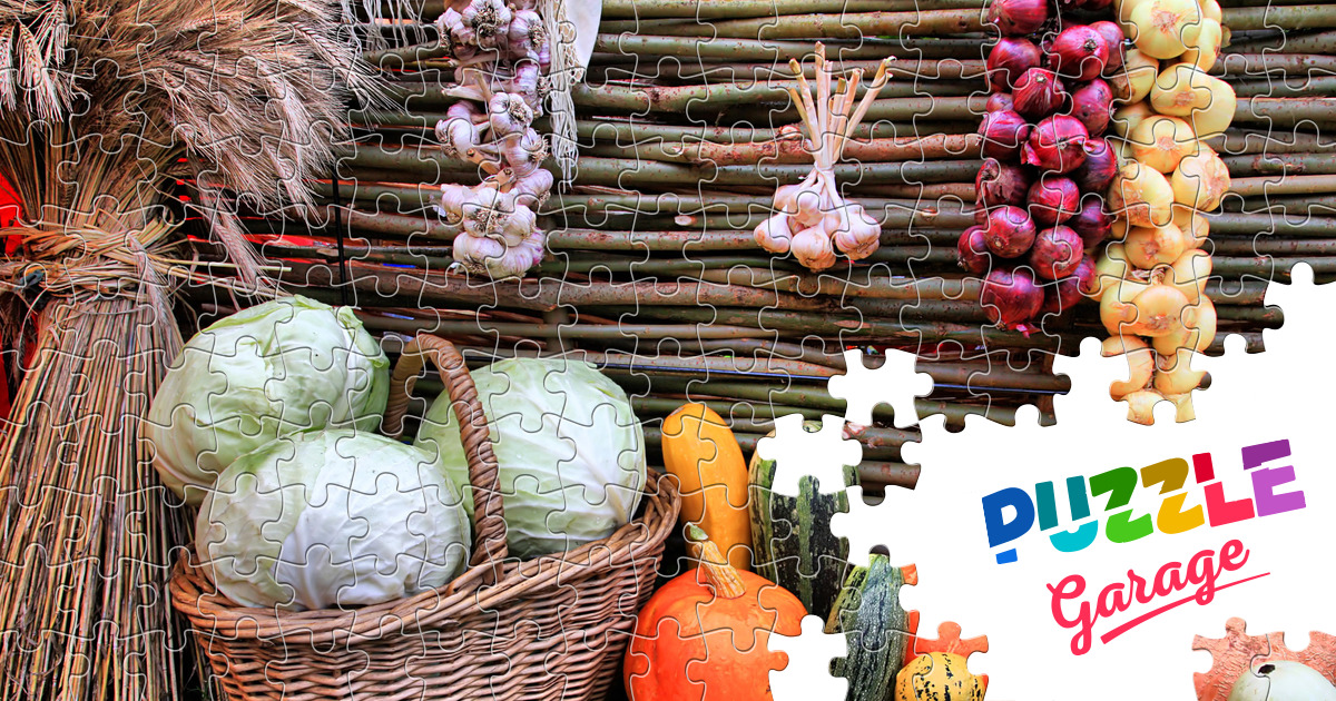 Autumn vegetables Jigsaw Puzzle (Plants, Vegetables) | Puzzle Garage