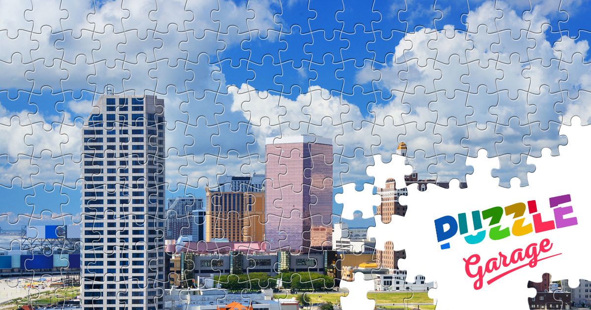 Atlantic City architecture Jigsaw Puzzle (Countries, USA) | Puzzle Garage