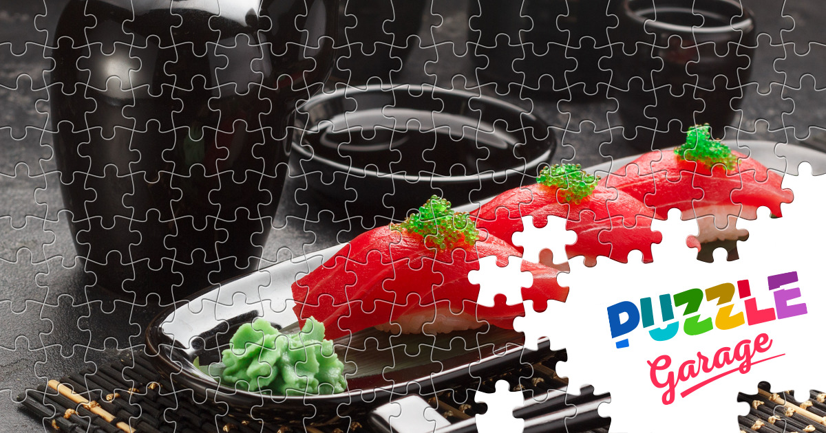 Tuna sashimi Jigsaw Puzzle (Home, Food) | Puzzle Garage