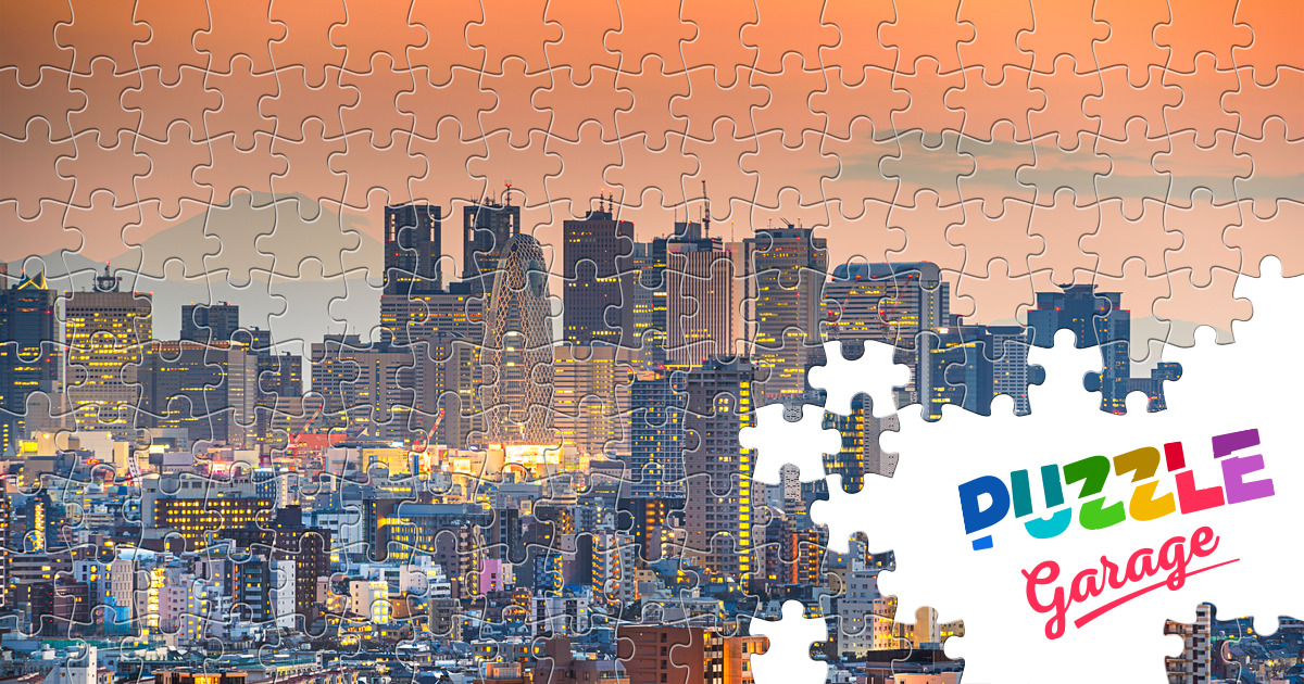Evening Tokyo Jigsaw Puzzle (Countries, Japan) | Puzzle Garage