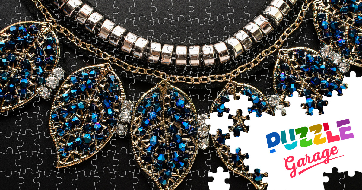 Beaded necklace Jigsaw Puzzle (Stuff, Jewellery) | Puzzle Garage
