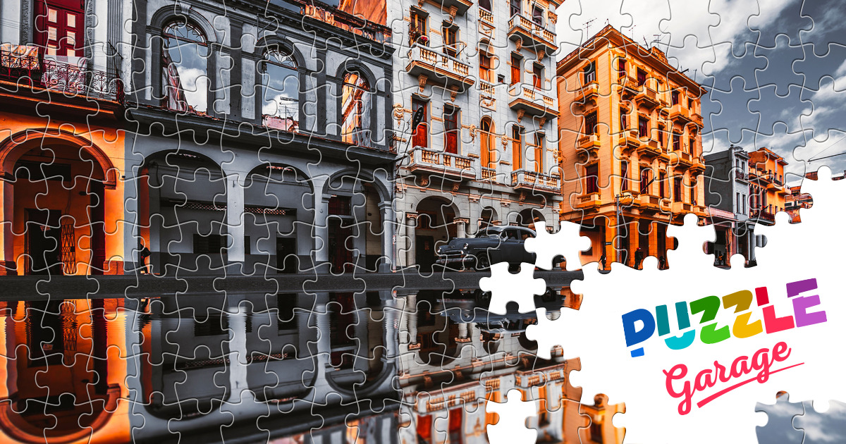 Center of Havana Jigsaw Puzzle (Countries, Cuba) | Puzzle Garage