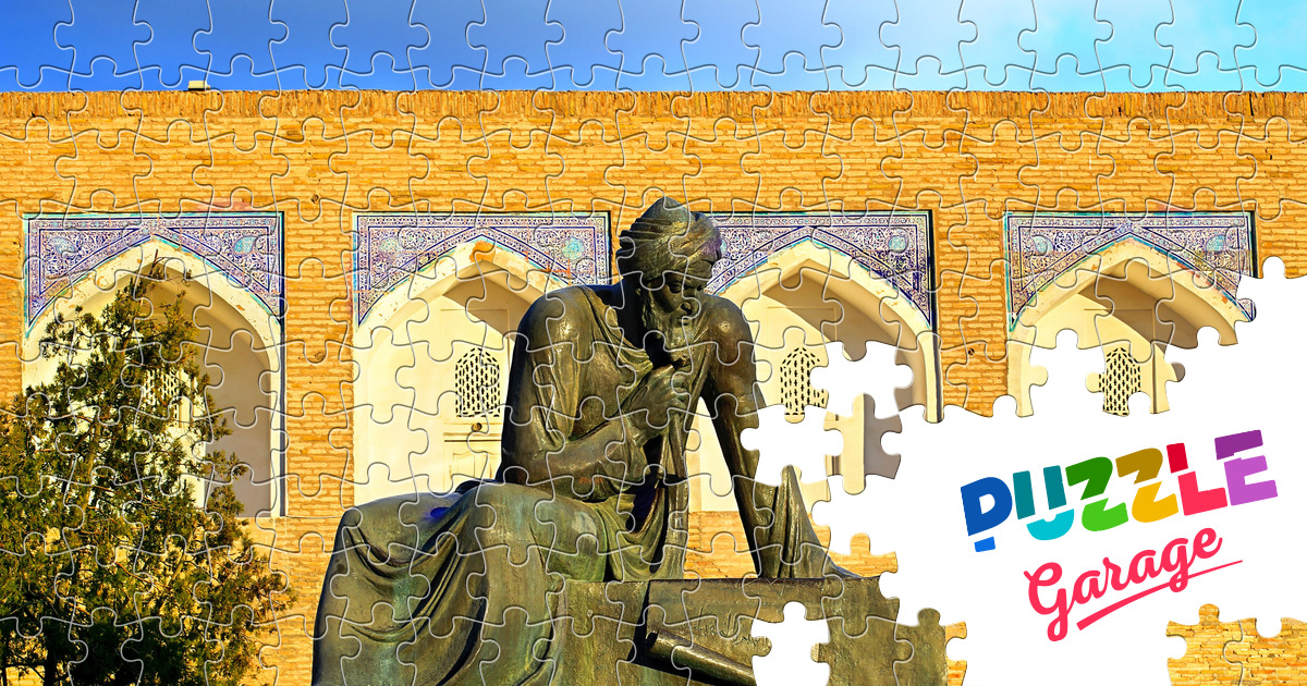 Statue of Muhammad ibn Musa al-Khwarizmi Jigsaw Puzzle (Countries ...