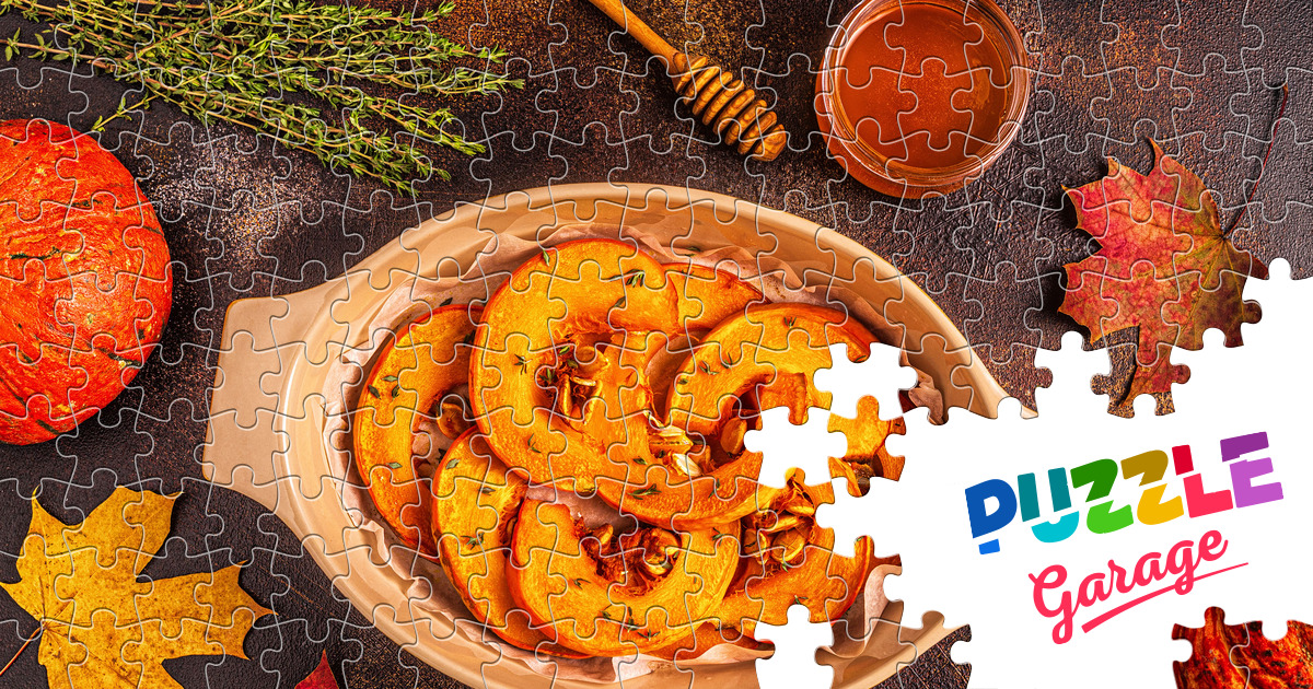 Baked pumpkin Jigsaw Puzzle (Home, Food) | Puzzle Garage