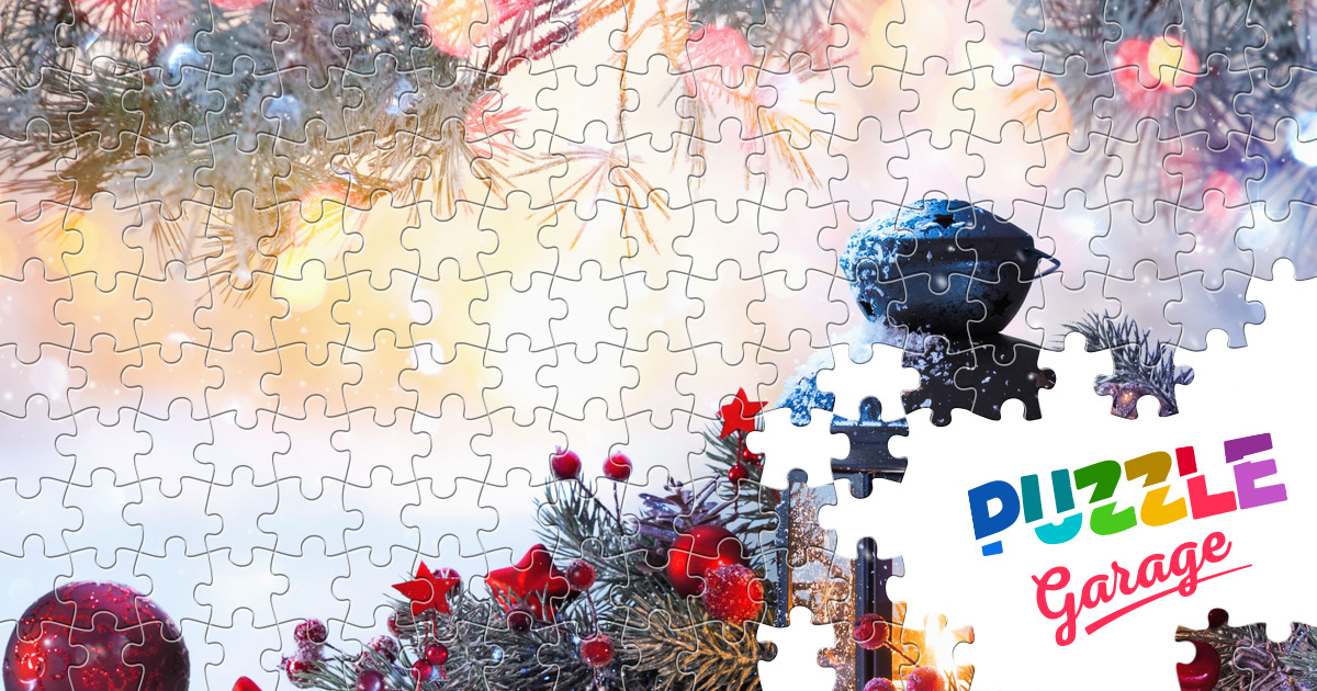 Winter decor Jigsaw Puzzle (Holidays, Christmas) | Puzzle Garage