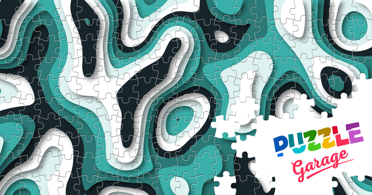 Liquid Illustration Jigsaw Puzzle (Other, Abstraction) | Puzzle Garage