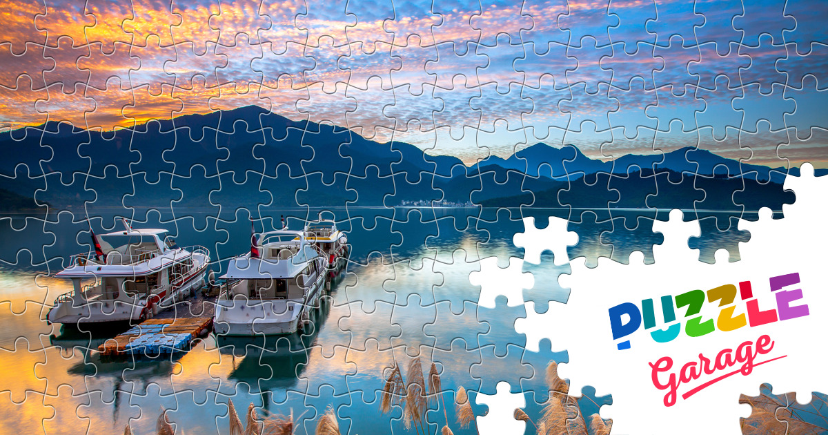 Sun Moon Lake Jigsaw Puzzle (Countries, Taiwan) | Puzzle Garage