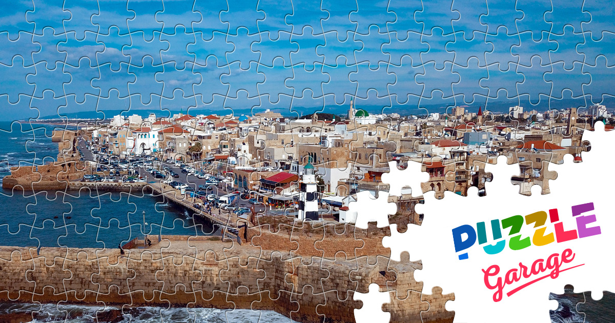 The city of Acre, Israel Jigsaw Puzzle (Countries, Israel) | Puzzle Garage