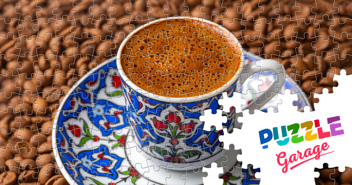 Coffee in a cup Jigsaw Puzzle (Home, Food) | Puzzle Garage