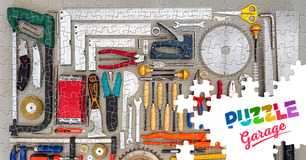 Old hand tools Jigsaw Puzzle (Stuff, Tools) | Puzzle Garage