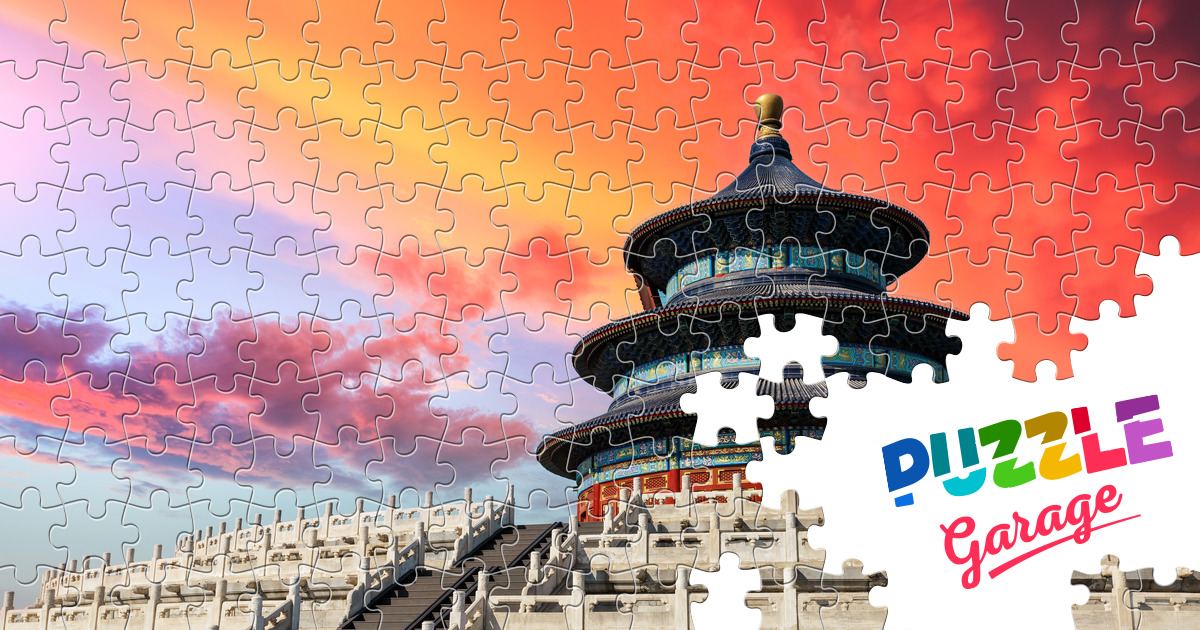 Temple of Heaven in Beijing Jigsaw Puzzle (Countries, China) | Puzzle ...