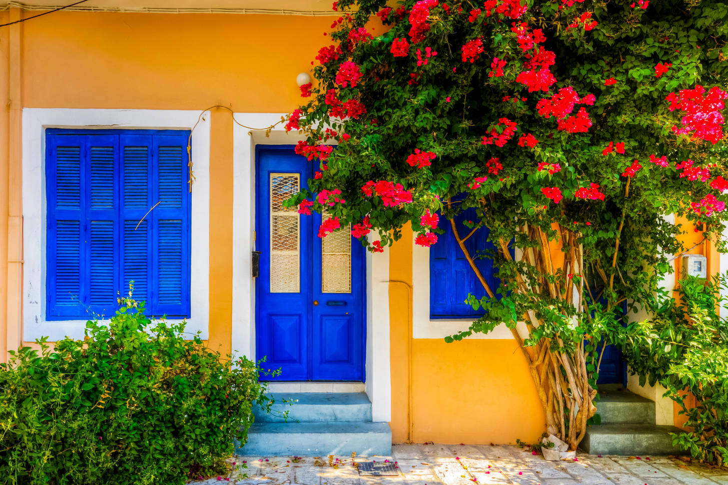 Colorful houses of Greece Jigsaw Puzzle (Home, Facades) | Puzzle Garage