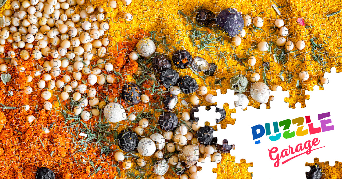 Spices close up Jigsaw Puzzle (Home, Food) | Puzzle Garage