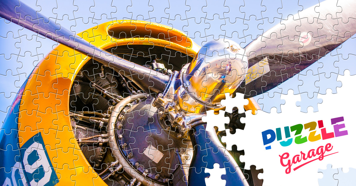 Cowling and Propeller Jigsaw Puzzle (Technics, Aviation) | Puzzle Garage