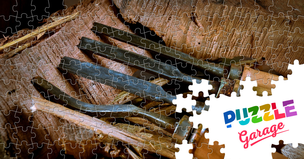 Chisel set Jigsaw Puzzle (Stuff, Tools) | Puzzle Garage