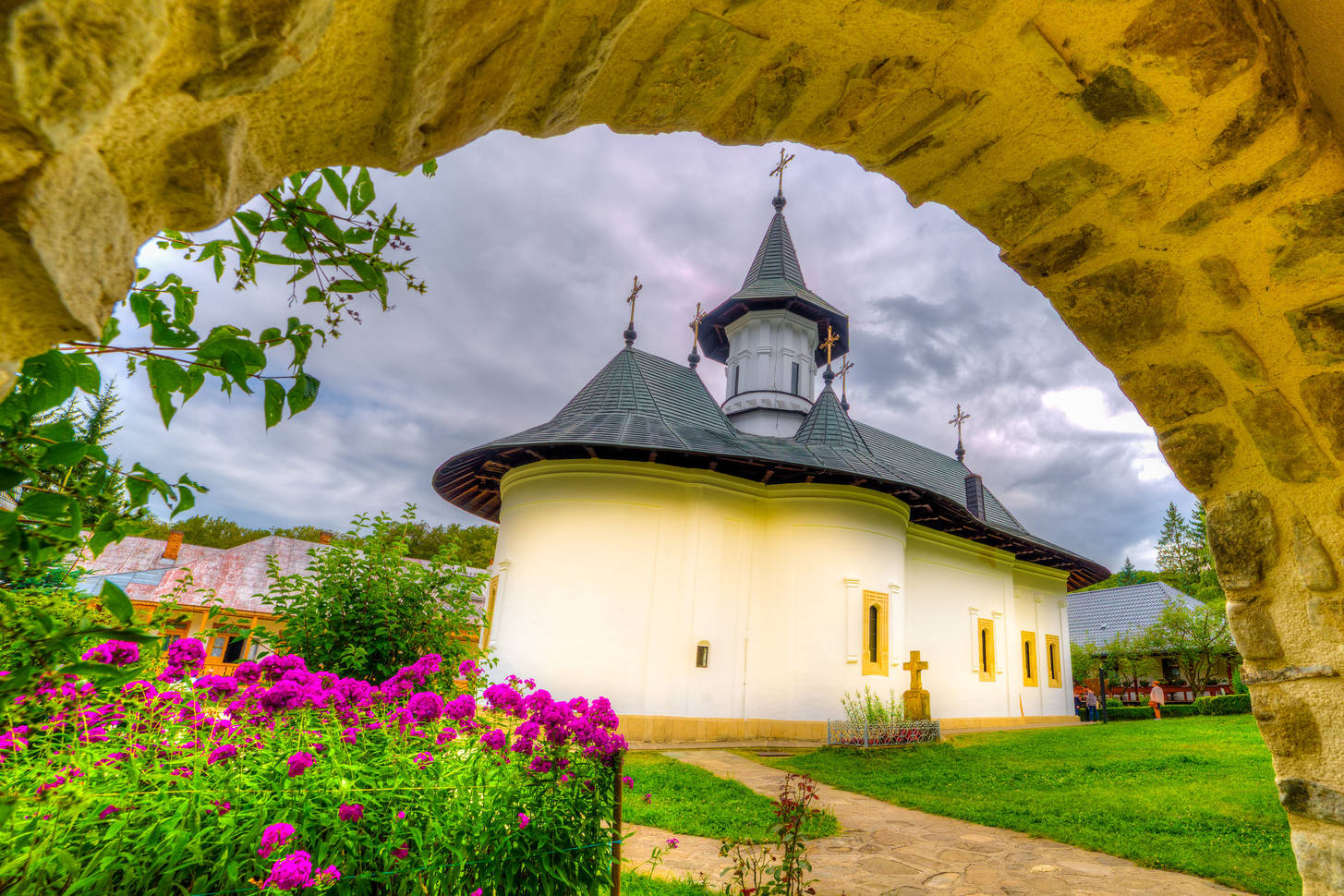Sihastria monastery Jigsaw Puzzle (Countries, Romania) | Puzzle Garage