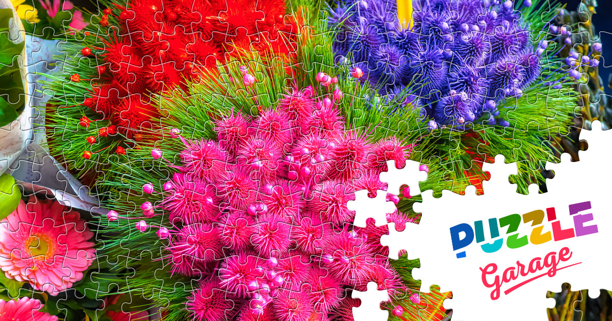 Flower bouquets Jigsaw Puzzle (Plants, Flowers) | Puzzle Garage