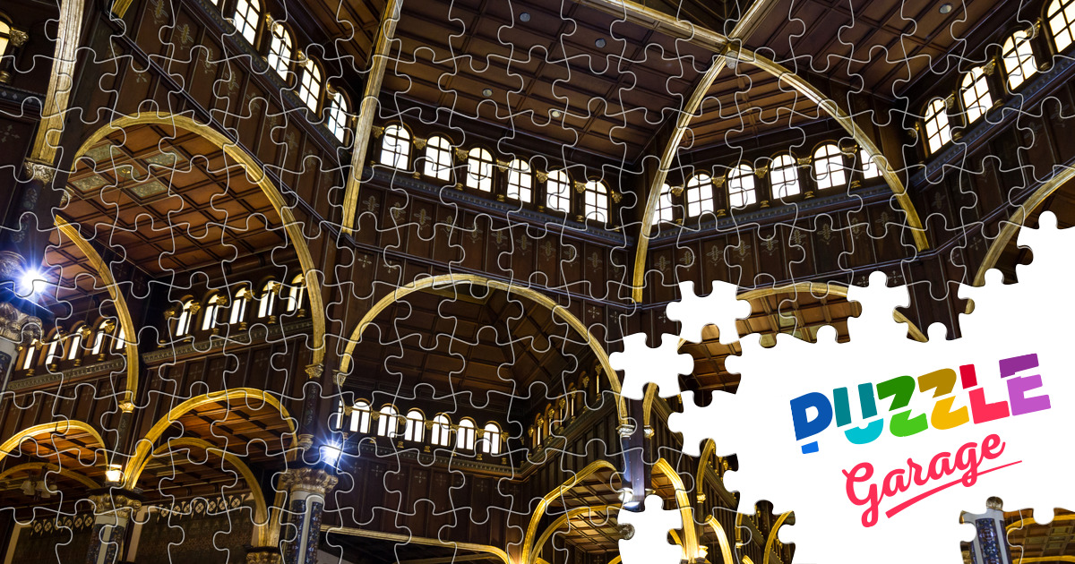 Interior in the church Jigsaw Puzzle (Countries, Costa Rica) | Puzzle ...