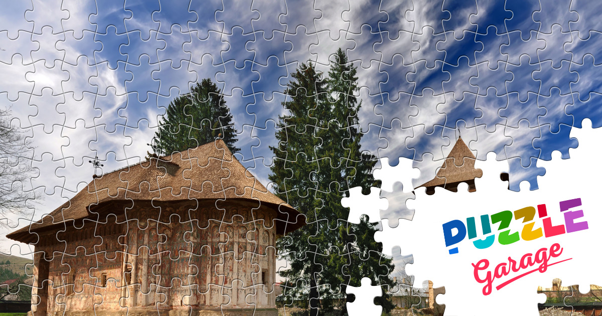 Humor monastery Jigsaw Puzzle (Countries, Romania) | Puzzle Garage