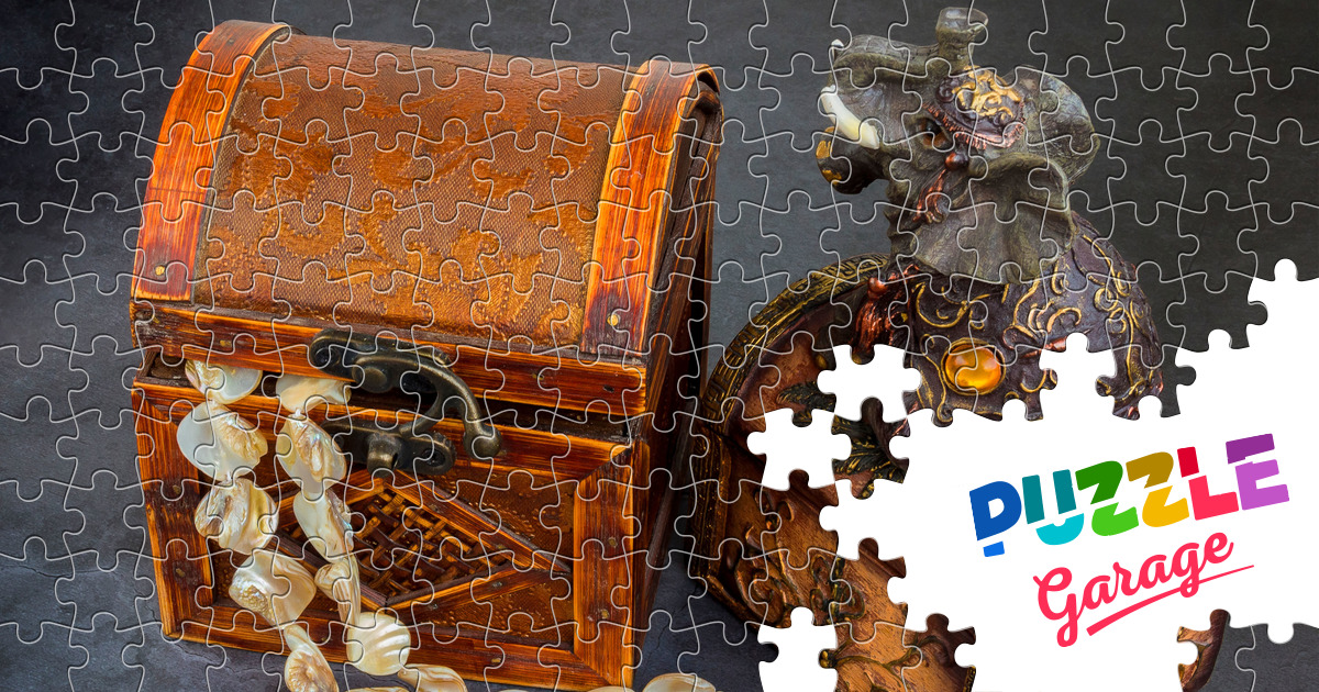 Vintage jewelry boxes and jewelry Jigsaw Puzzle (Stuff, Jewellery ...