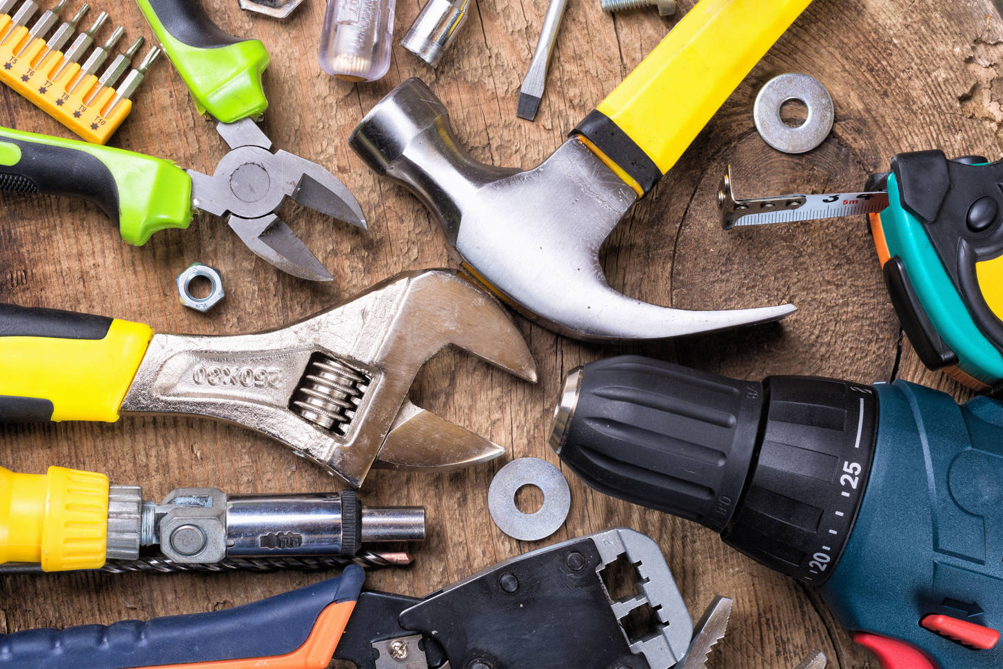 Construction tools on the table Jigsaw Puzzle (Stuff, Tools) | Puzzle ...