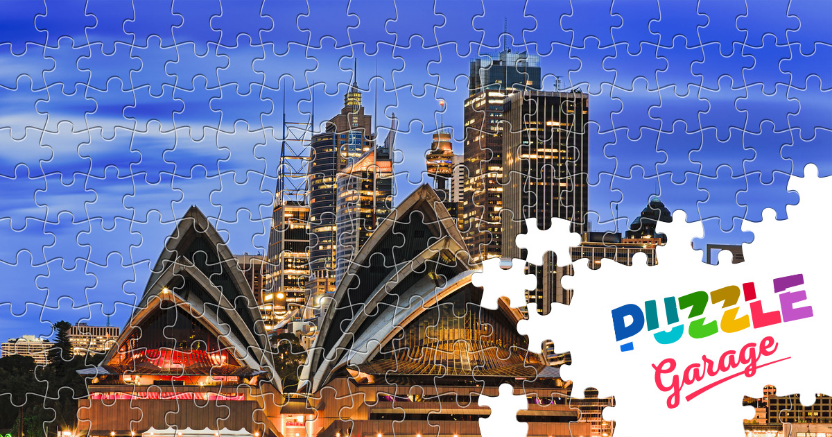 Sydney Opera House view Jigsaw Puzzle (Countries, Australia) | Puzzle ...