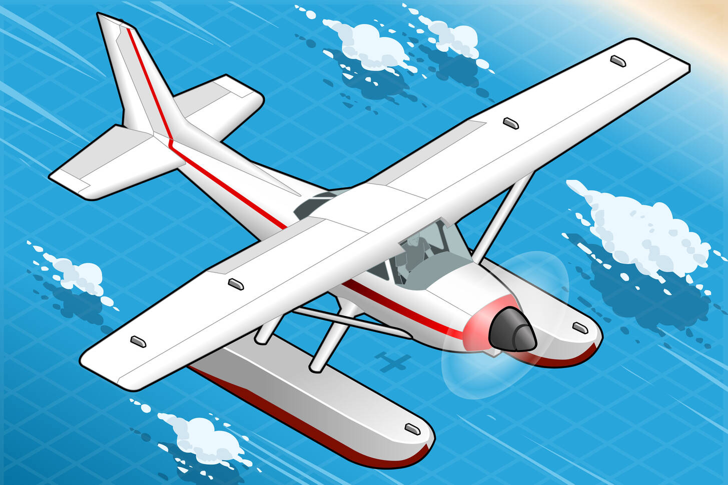 Hydraulic aircraft Jigsaw Puzzle (For children, Cartoon Illustrations ...