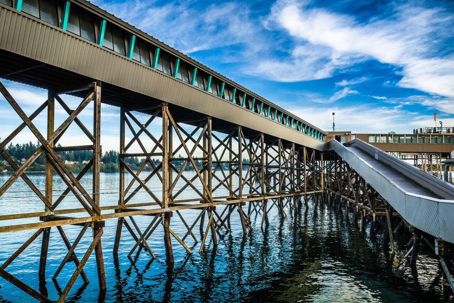Bridge on Bainbridge Island Jigsaw Puzzle (Countries, USA) | Puzzle Garage