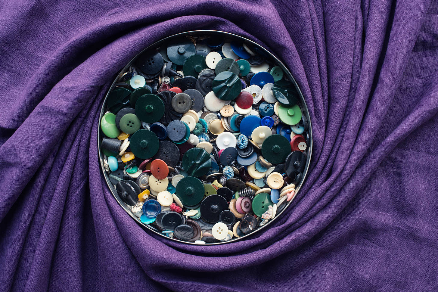 Many buttons Jigsaw Puzzle (Home, Needlework) | Puzzle Garage