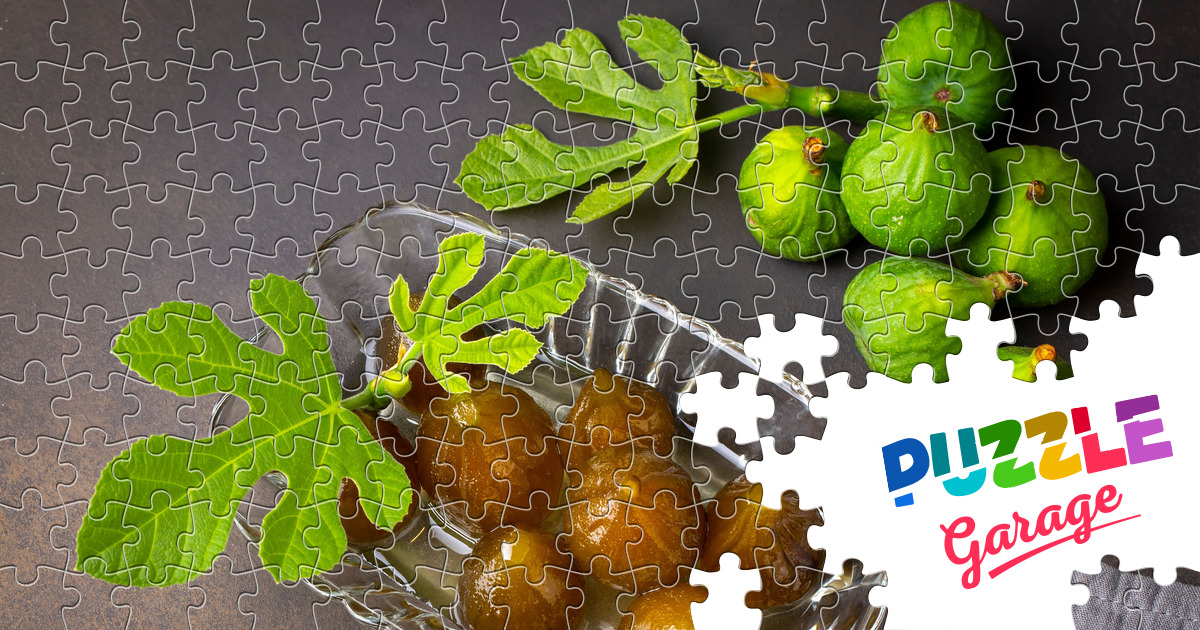 Fig fruits and jam Jigsaw Puzzle (Home, Food) | Puzzle Garage