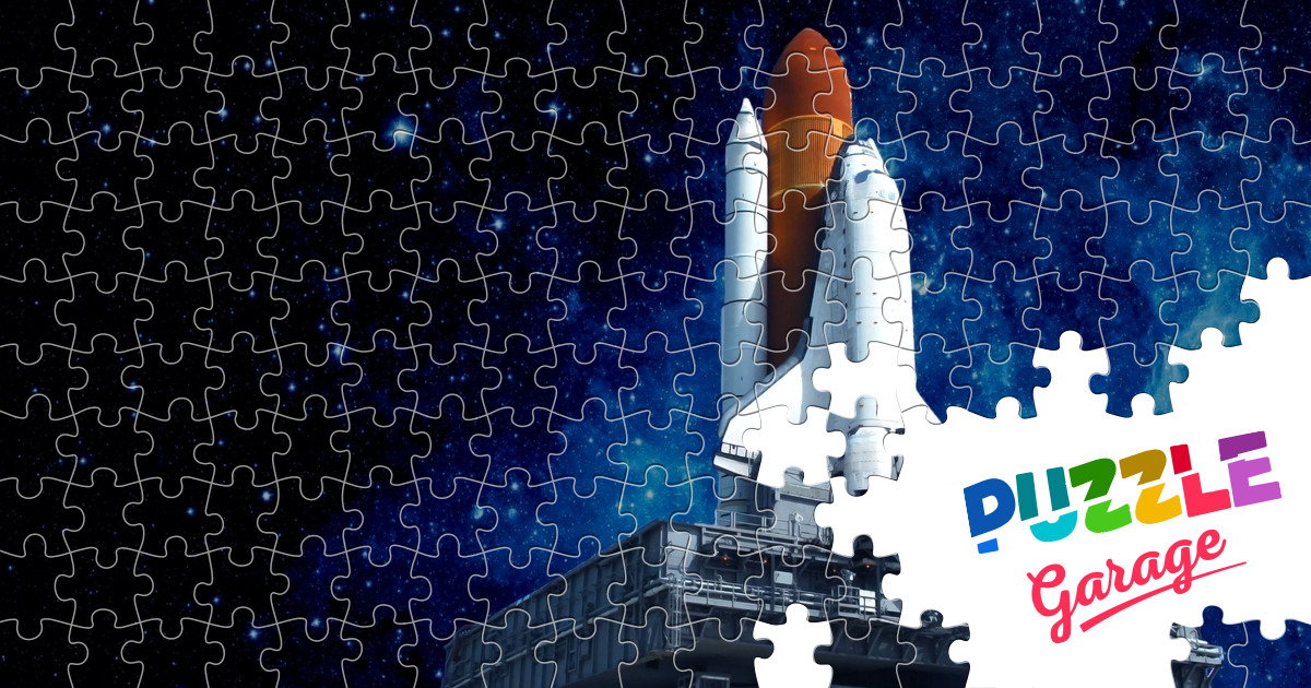 Spaceship on the launch pad Jigsaw Puzzle (Space, Cosmonautics ...