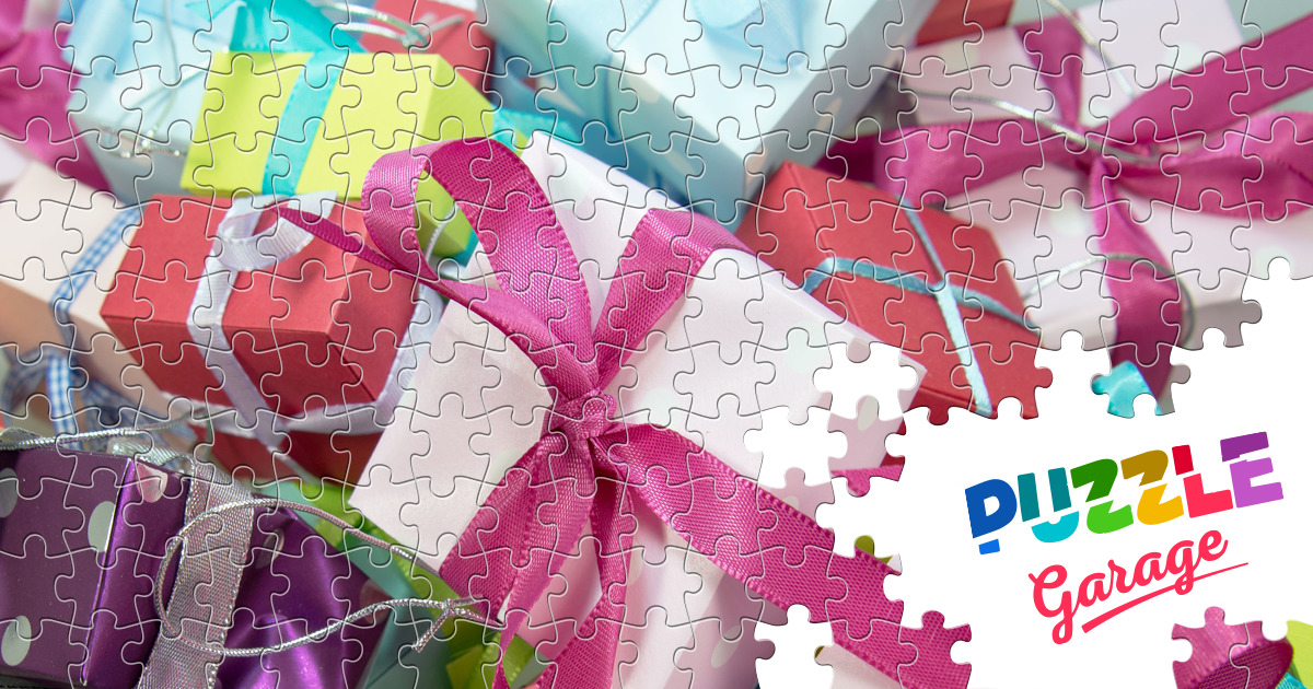 Presents Jigsaw Puzzle (Holidays, Birthday) | Puzzle Garage