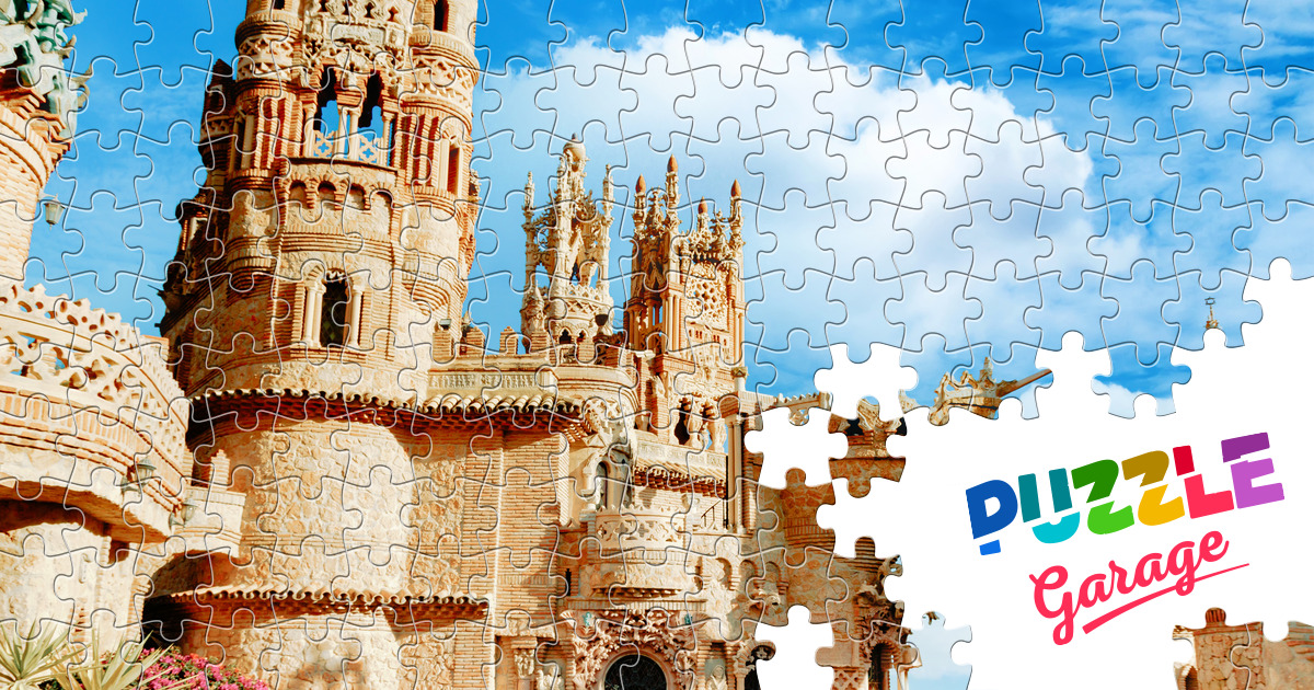 Castillo de Colomares, Benalmadena Jigsaw Puzzle (Countries, Spain ...