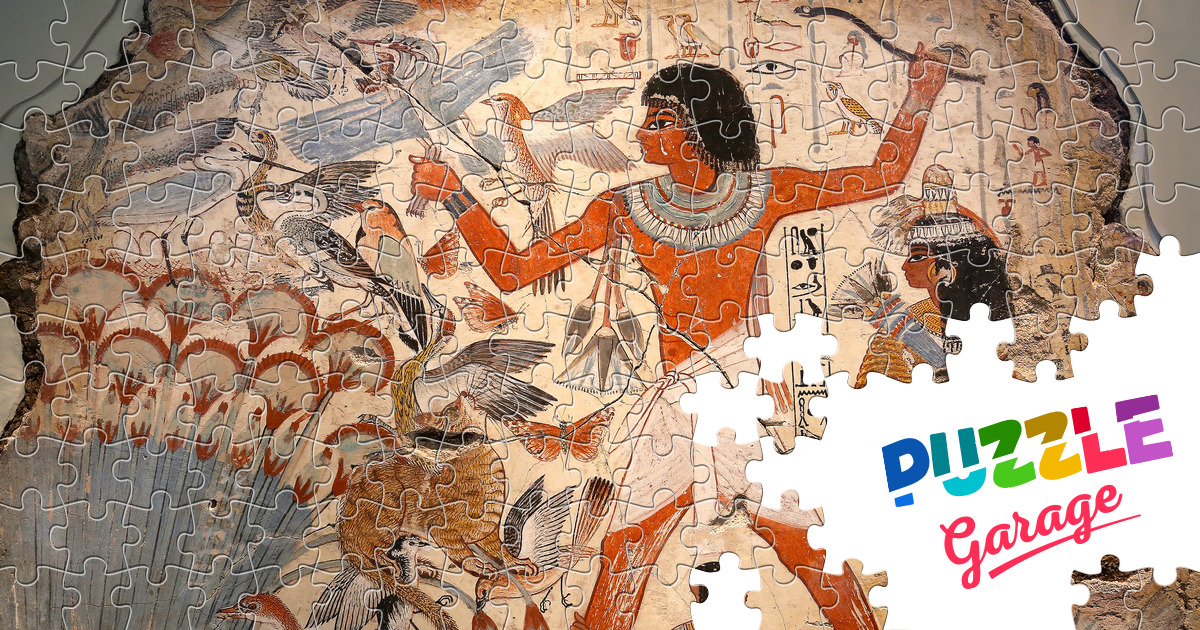 Ancient Egyptian drawings Jigsaw Puzzle (Countries, Egypt) | Puzzle Garage