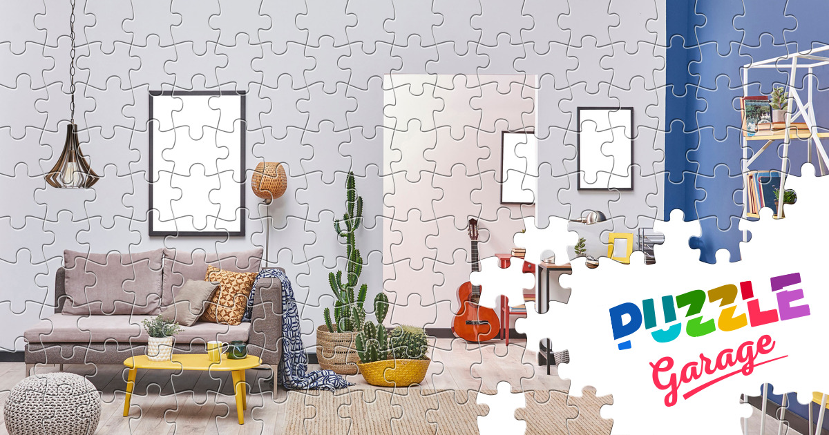 Bright living room Jigsaw Puzzle (Home, Interiors) | Puzzle Garage