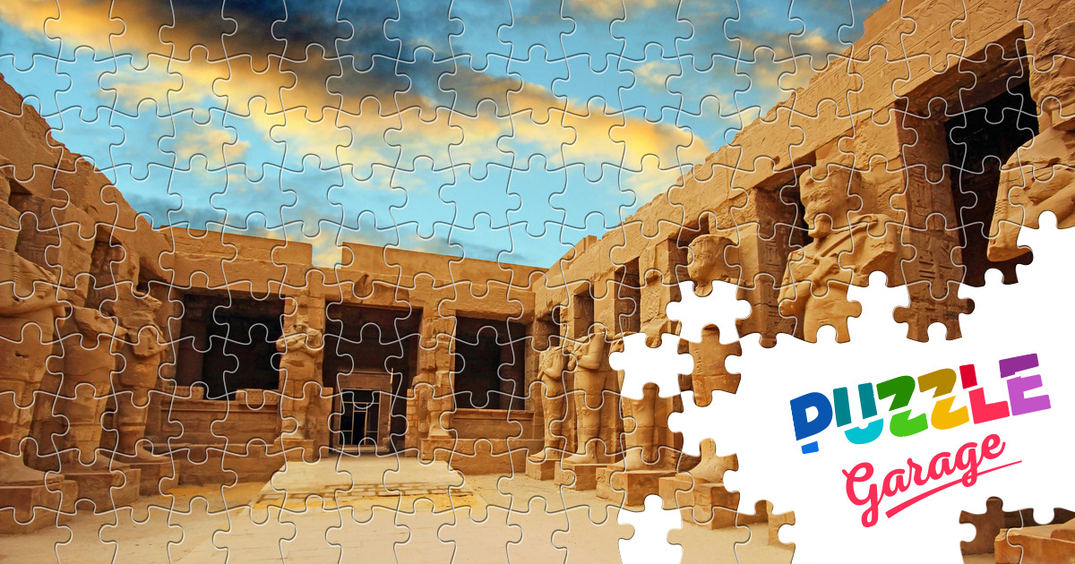 Quebra-cabeça Templo luxor (Arte, Escultura) | Puzzle Garage