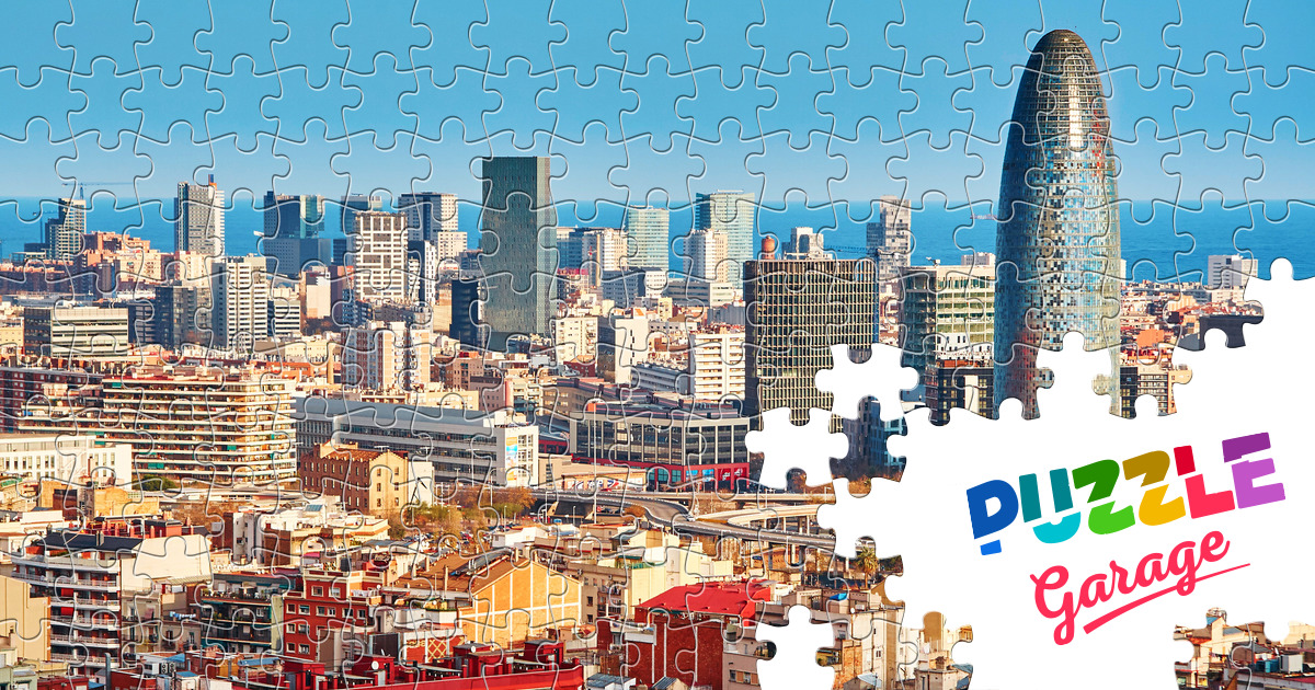 Scenic views of Barcelona Jigsaw Puzzle (Countries, Spain) | Puzzle Garage
