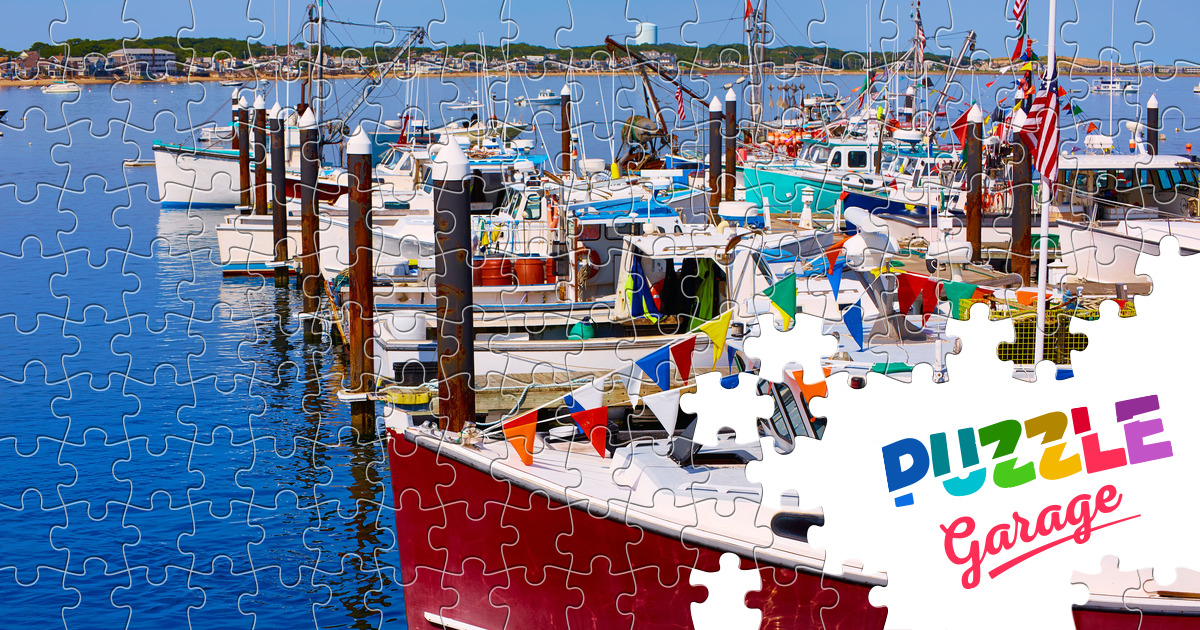 Port to Provincetown Jigsaw Puzzle (Countries, USA) | Puzzle Garage