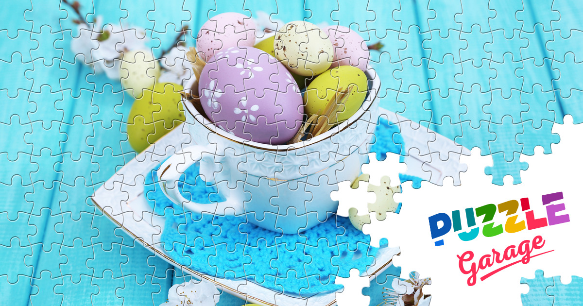 Easter composition Jigsaw Puzzle (Holidays, Easter) | Puzzle Garage
