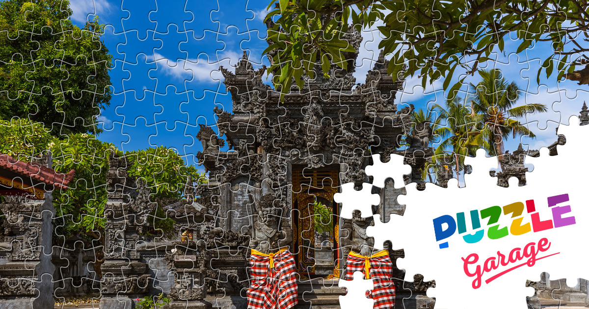 Temple in Lovina Jigsaw Puzzle (Countries, Indonesia) | Puzzle Garage