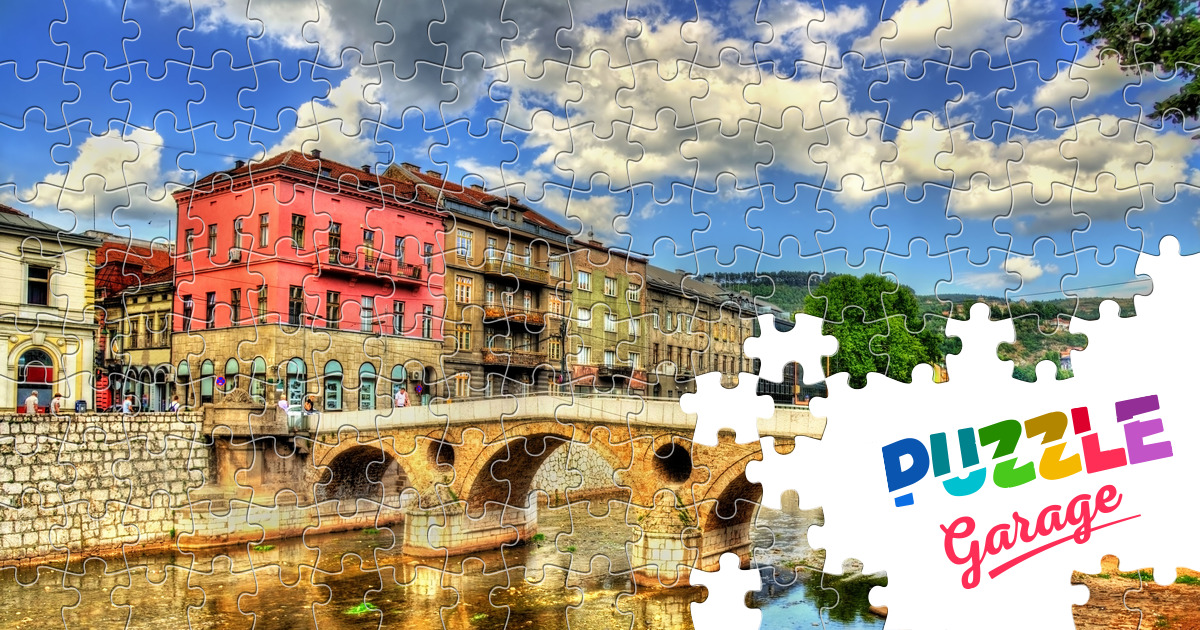 Latin Bridge in Sarajevo Jigsaw Puzzle (Countries, Bosnia and ...
