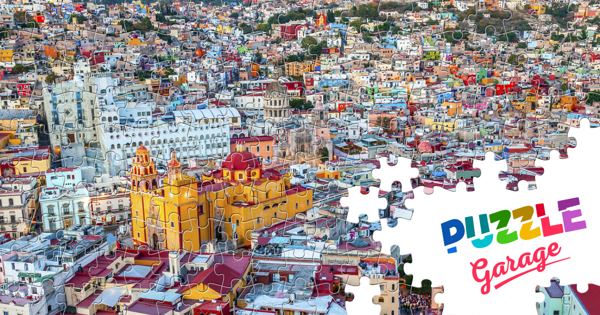 Guanajuato city view Jigsaw Puzzle (Countries, Mexico) | Puzzle Garage