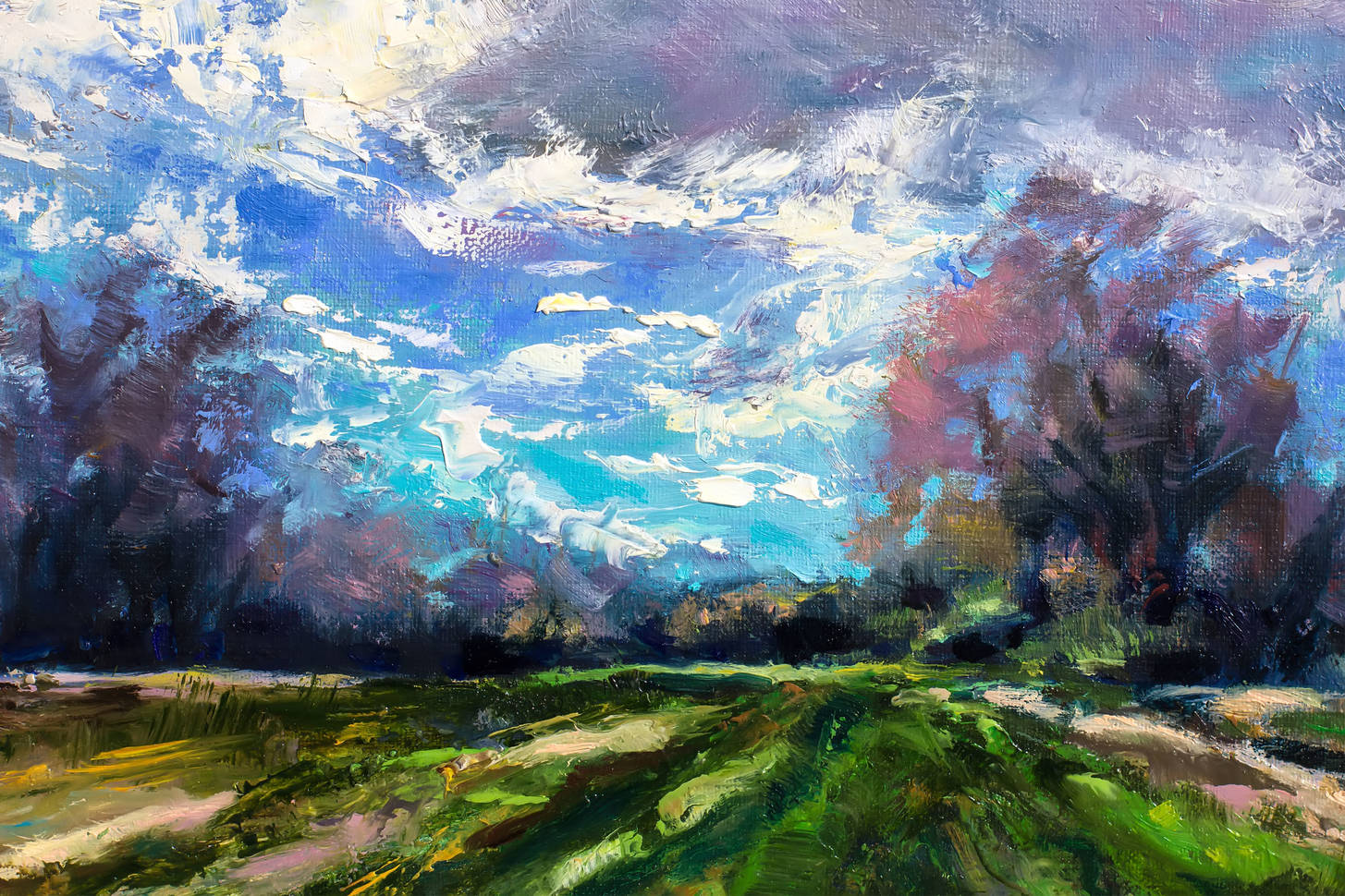 Abstract nature Jigsaw Puzzle (Art, Painting) | Puzzle Garage