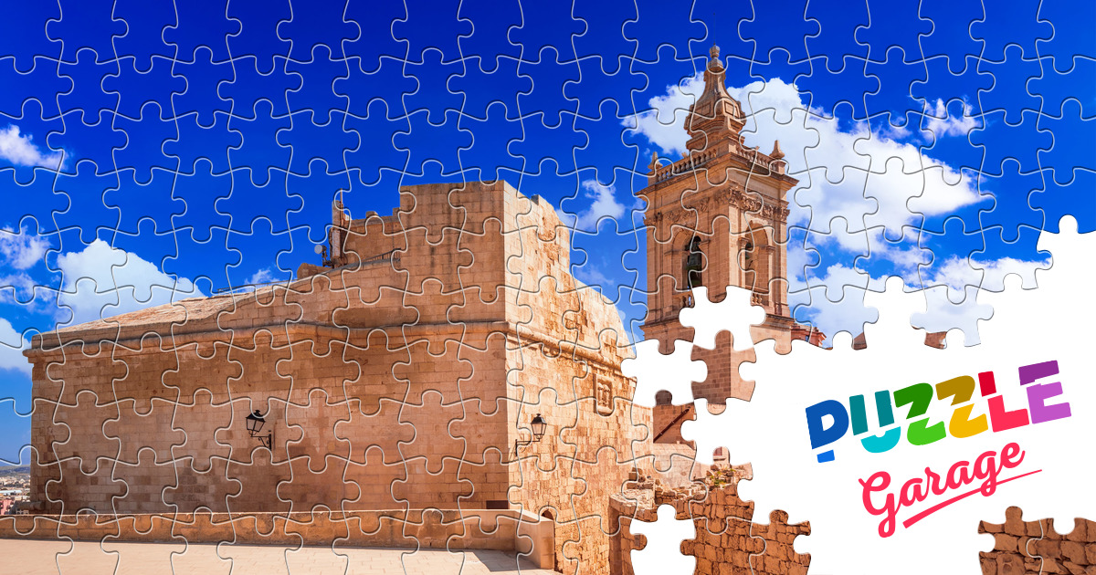 Cittadella in Gozo Jigsaw Puzzle (Countries, Malta) | Puzzle Garage