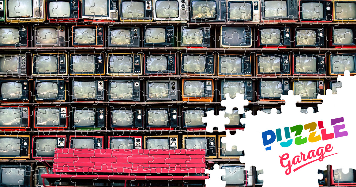 Retro TVs Jigsaw Puzzle (History, Retro) | Puzzle Garage
