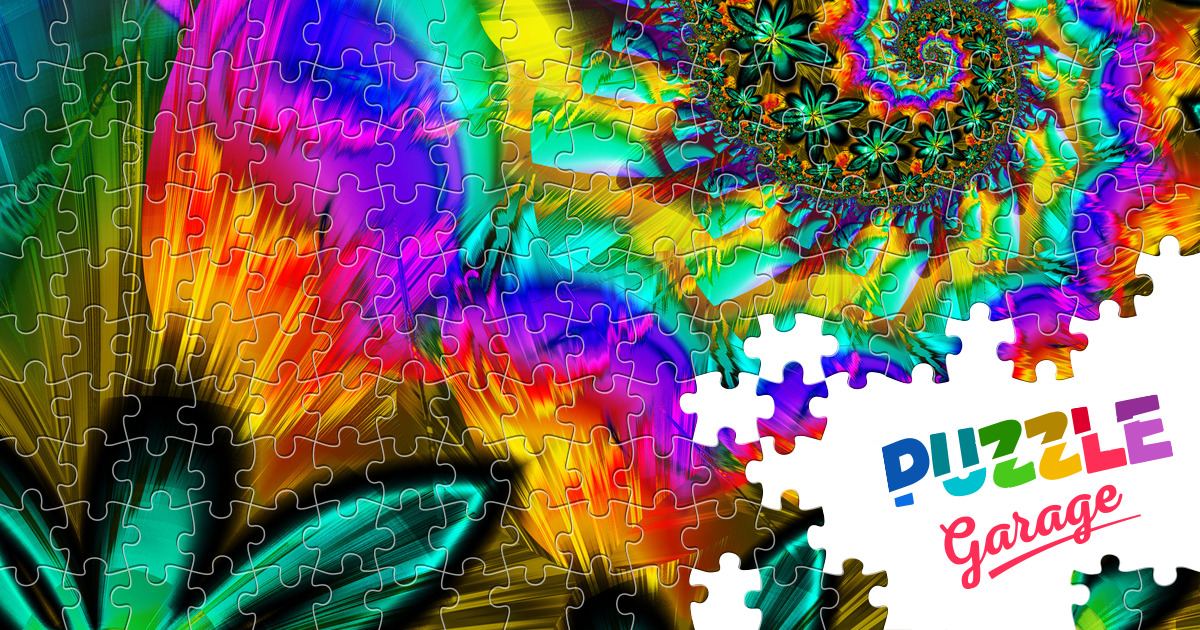 Abstract color spiral Jigsaw Puzzle (Other, Abstraction) | Puzzle Garage